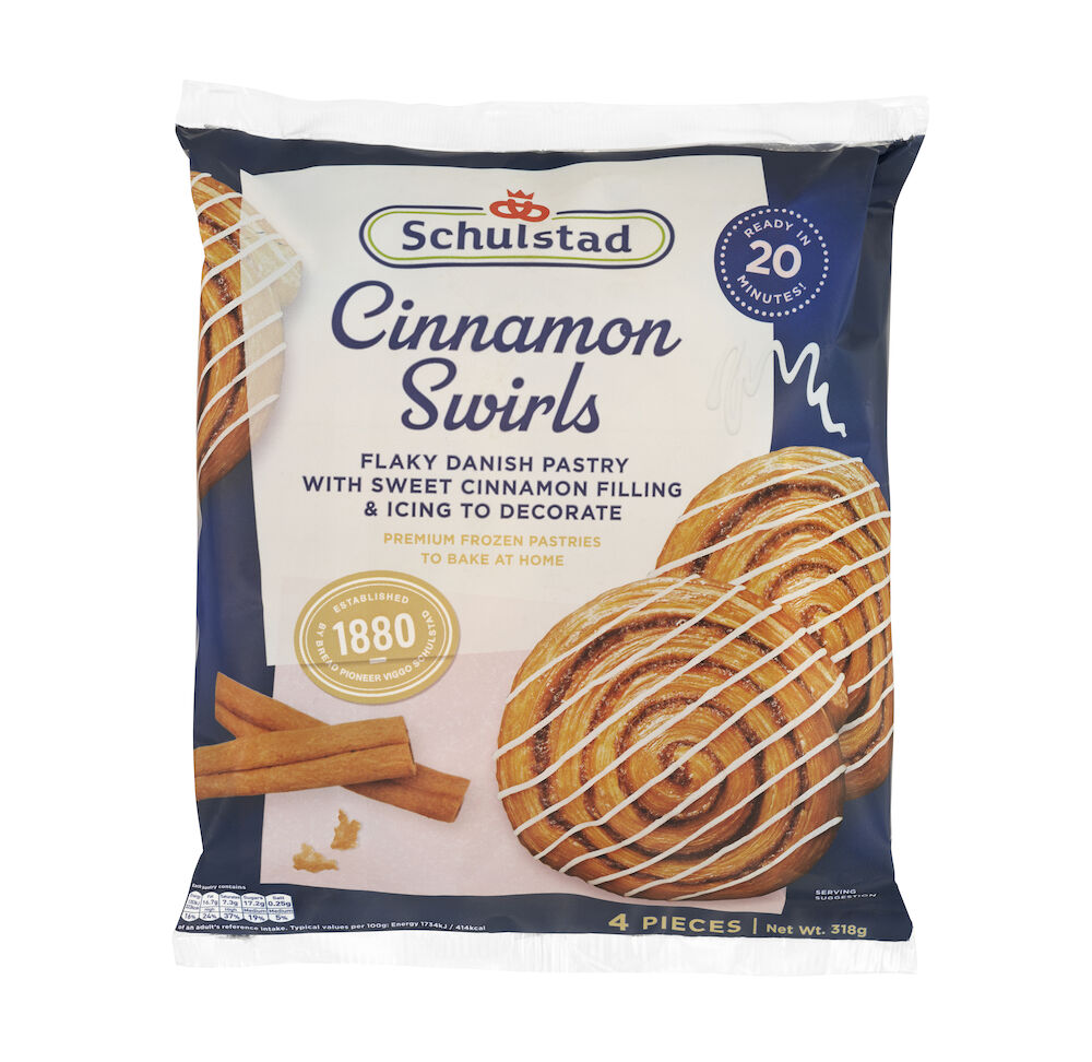 Schulstad BAKE AT HØME Cinnamon Swirl | Schulstad Bakery Solutions